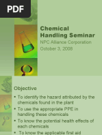 Laboratory Safety Report Sample | PDF | Chemical Compounds | Physical ...