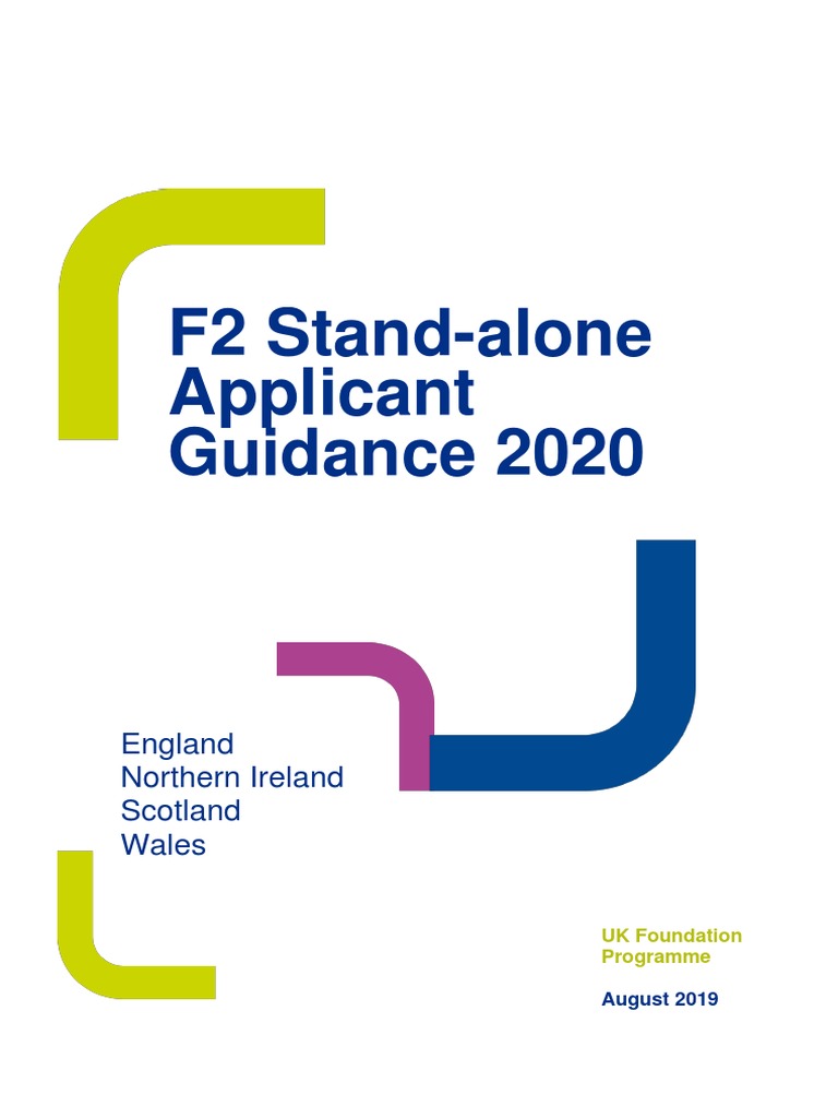 2020 F2 Stand-Alone Applicant Guidance - UPDATE Dec.2019 | PDF ...