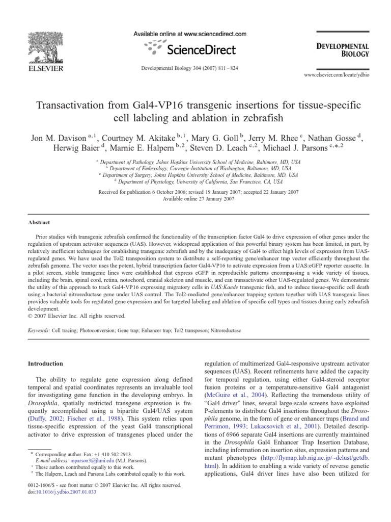 c236 Paper | PDF | Transgene | Gene Expression