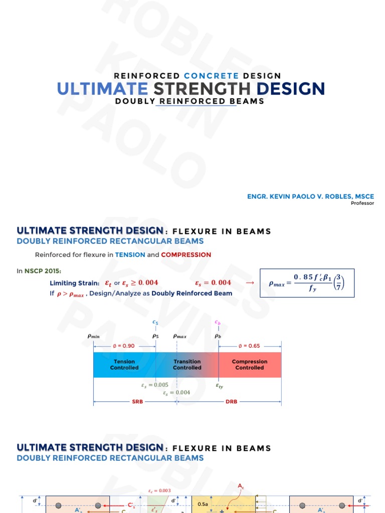 7 CE133P Ultimate Strength Design DRB (Robles) 2 | PDF | Strength Of ...