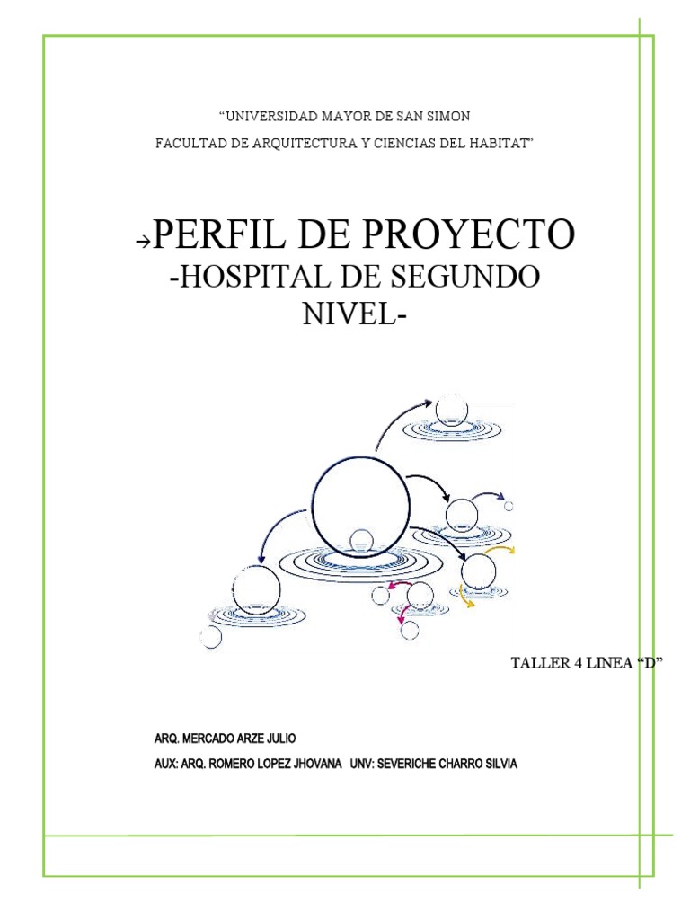 Perfil de Proyecto | PDF | Bienestar | Medicina