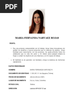 Curriculum Vitae María | PDF