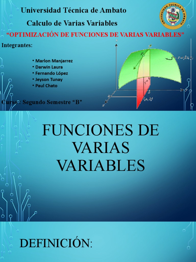 Optimizacion de Funciones | PDF | Derivado | Función (Matemáticas)