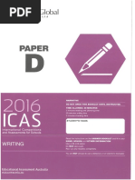 Icas Past Papers Answers | PDF