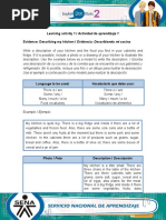 Test Tray Audit Evaluation Form | PDF | Cooking | Cuisine