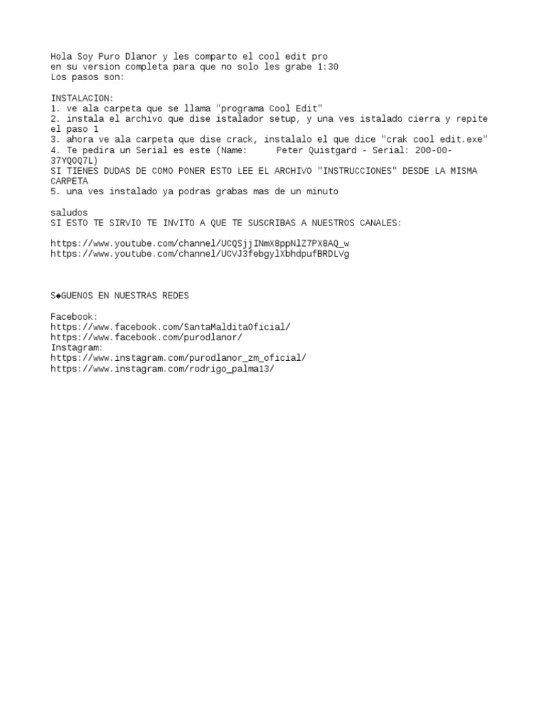 Leeme Y Sigue Las Instrucciones | PDF