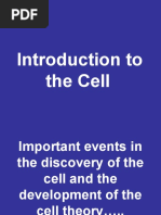 Timeline of Cell Theory Discoveries | PDF