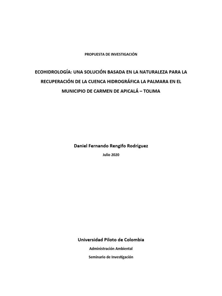 Daniel Rengifo | PDF | Los bosques | Entorno natural
