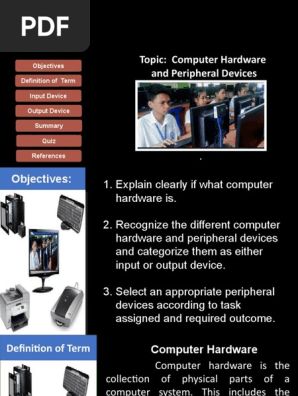 Computer Hardware Input Devices