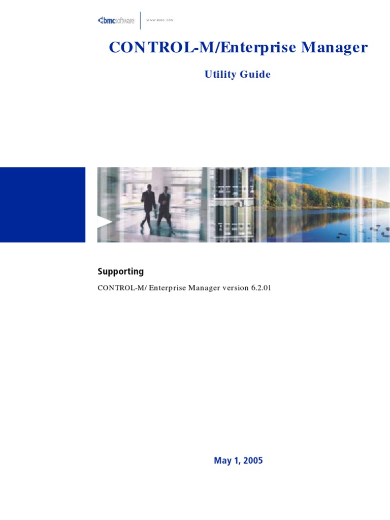 Control M Userguide Pdf Command Line Interface Software