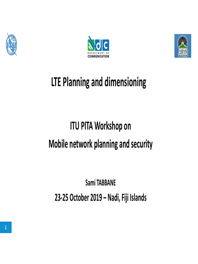 LTE Planning and Dimensioning | PDF | Quality Of Service | Cellular Network