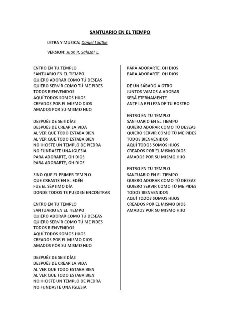 Cantos para Imprimir | PDF | Fe | Jesús