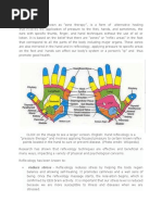 Reflexology Assignment | PDF | Reflexology | Medical Specialties