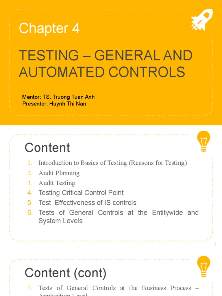 Automated Controls Testing Overview | PDF | Audit | Operating System