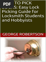 Lockpicking - Simplified PDF | PDF | Lock (Security Device) | Security Engineering