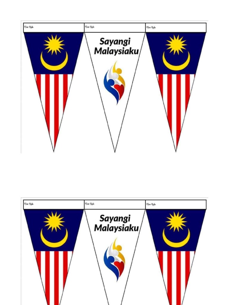 Bendera Hiasan Kelas | PDF