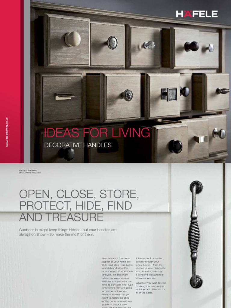 Decorative Handles Reference | PDF | Furniture | Kitchen