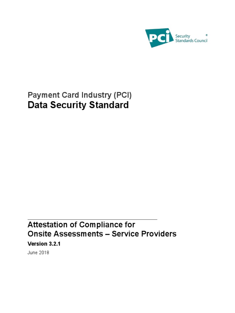 Data Security Standard: Payment Card Industry (PCI) | PDF | Payment ...