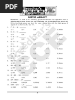 50 Coding Decoding Practice Questions | PDF