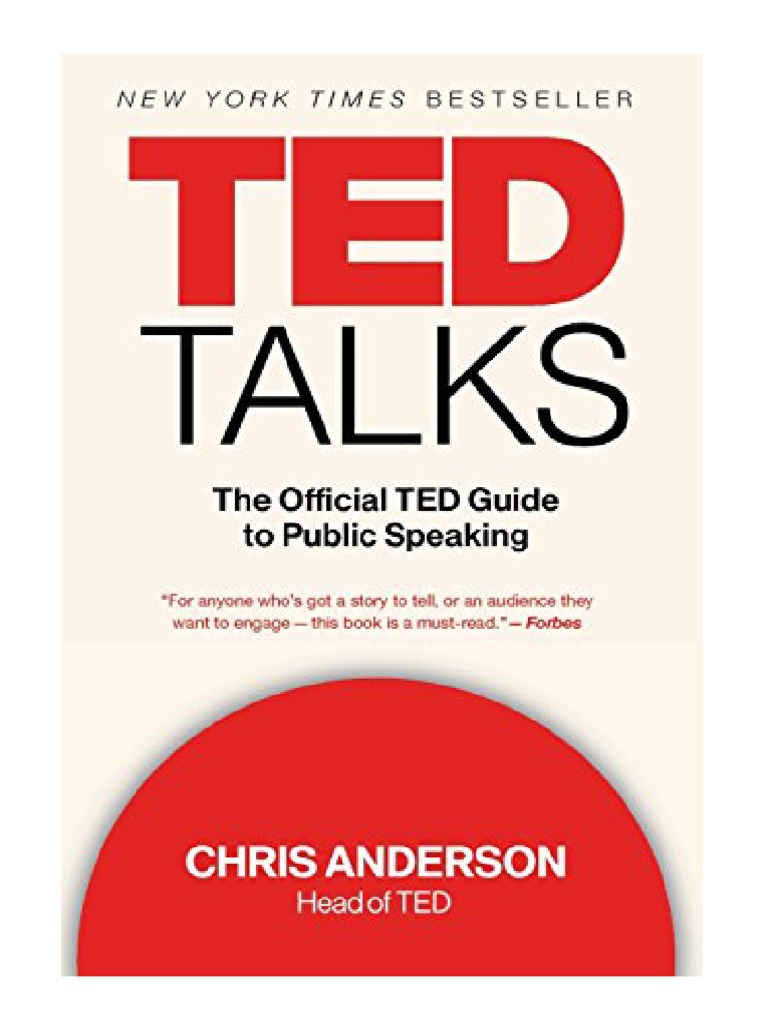 TED Talks Official Guide to Speaking | PDF | Language Arts & Discipline