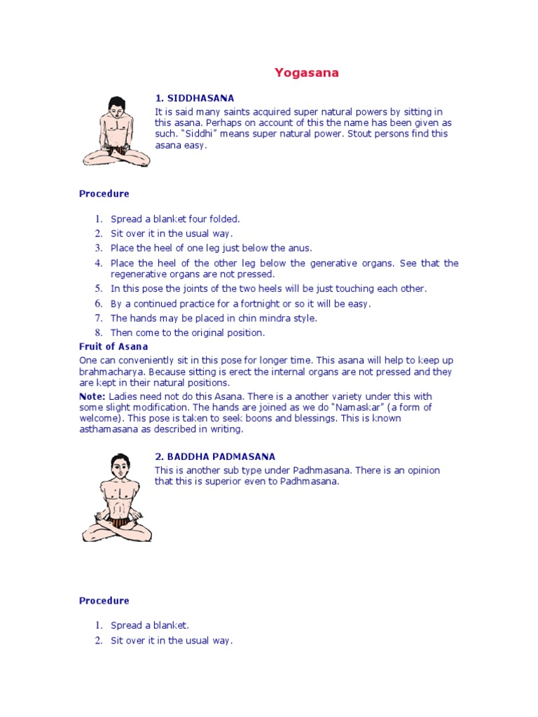 Yogasana PDF | PDF
