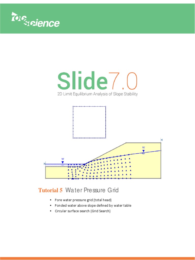 Water Pressure Grid Tutorial in Slide | PDF | Computer File | Contour Line