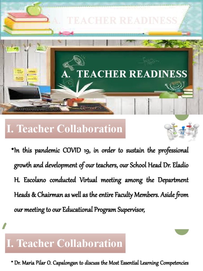 Teacher Readiness | PDF | Teachers | Educational Technology