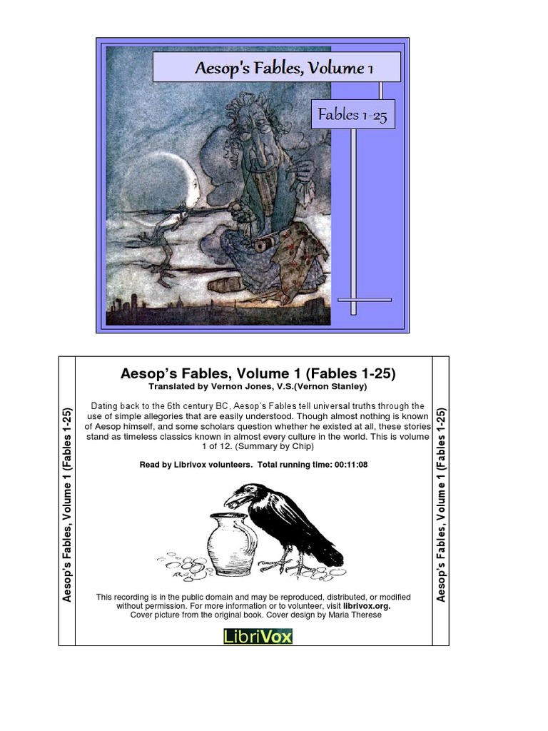 Aesops Fables One 1012 | PDF | Religion & Spirituality | General Fiction