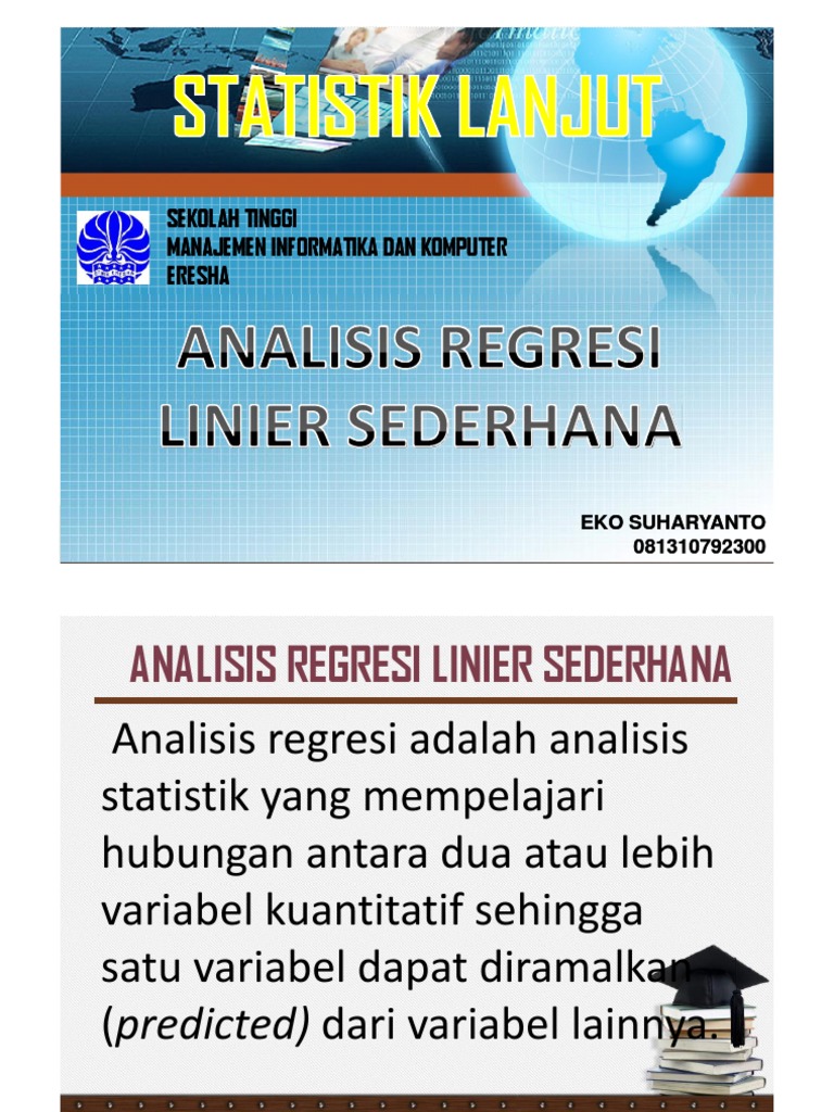 REGRESI LINIER | PDF