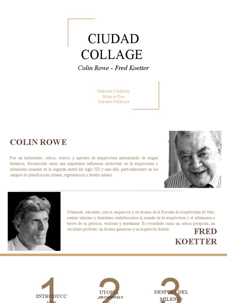 Ciudad Collage | PDF | utopía | Urbanismo