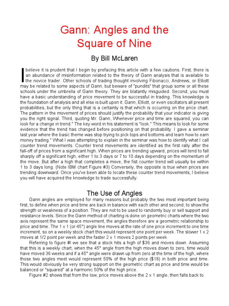 Gann Angle | PDF