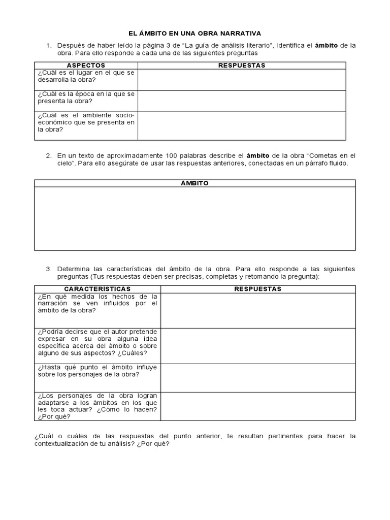 Formato para Identificar El Ámbito | PDF