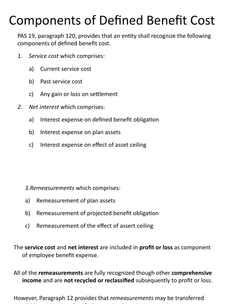 Chapter 17 Intacc Post Employment Benefit | PDF | Defined Benefit ...