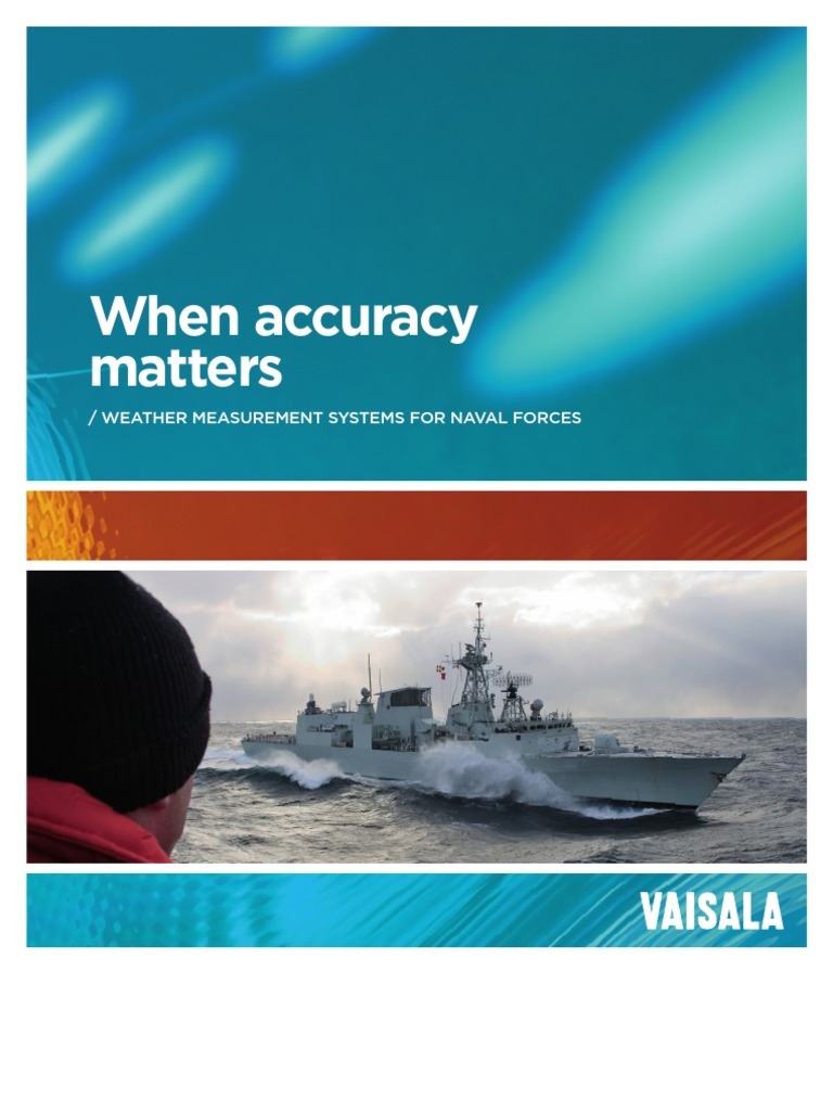 When Accuracy Matters-B210970EN-A | PDF | Weather | Wound