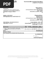Amazon Books Bill | PDF | Invoice | Taxation