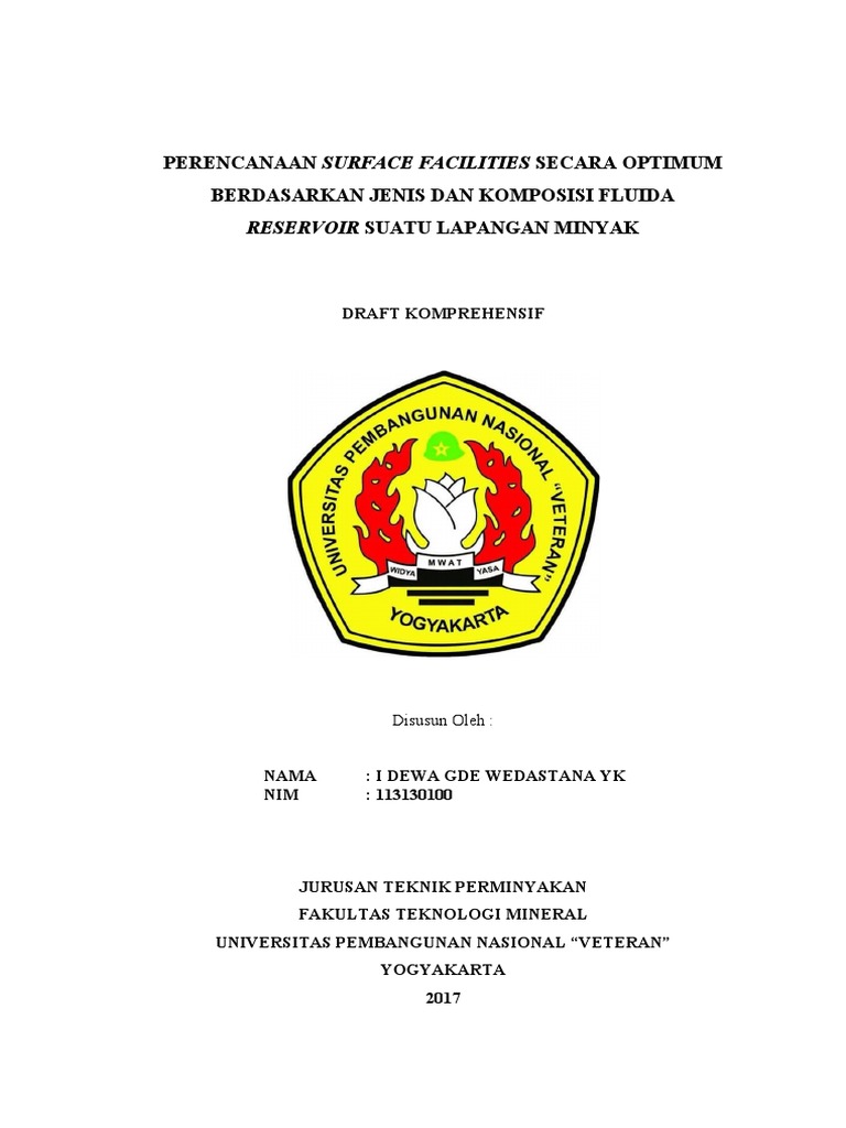 Proposal Kompre Fasilitas Produksi | PDF | Teknologi & Rekayasa