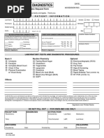 Test - II Test-I: Confirmatory Request Form | PDF | Blood Plasma ...