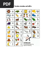 Sonidos Iniciales Estrellita | PDF