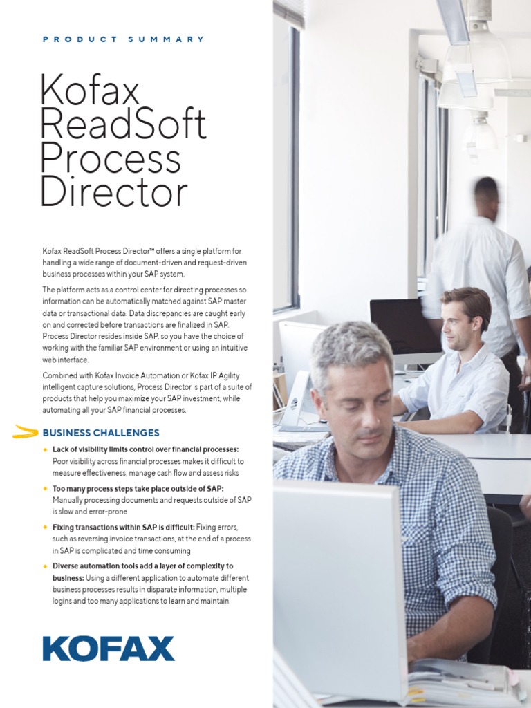 Kofax Readsoft Process Director: Product Summary | PDF | Java ...