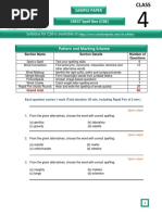 AGC Question Paper Class 4.d9342dfe | PDF