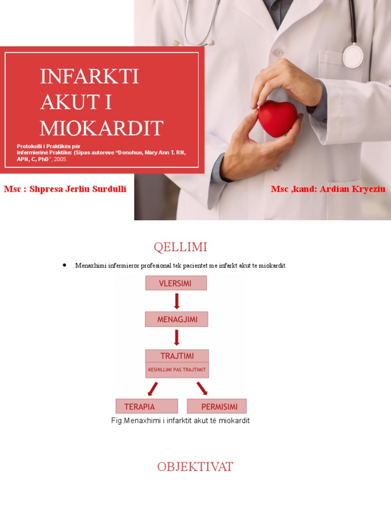 INFARKTI AKUT I MIOKARDIT Menagjimi | PDF
