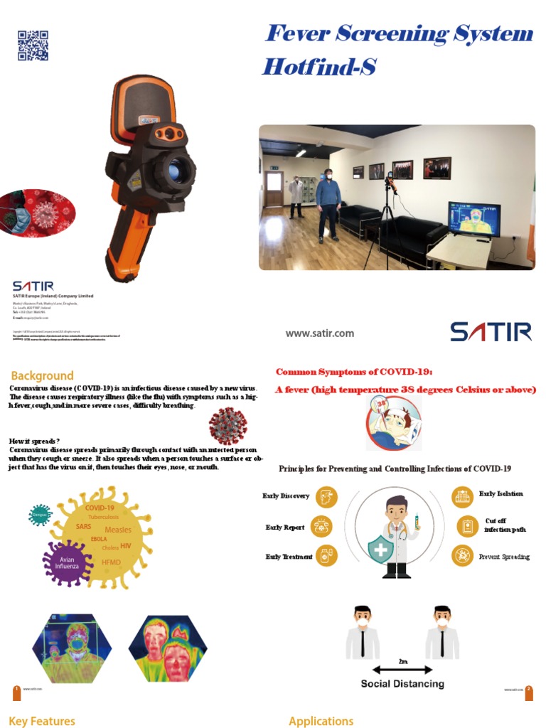 Fever Screening System Hotf: Ind-S | PDF | Influenza | Infection