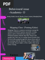 Understanding Class Bunking Reasons | PDF
