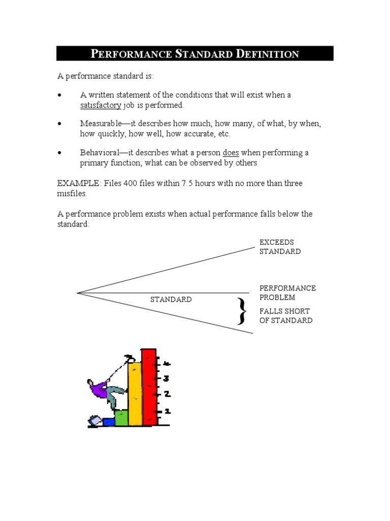 Performance Standard Definition Example | PDF | Telephone | Voicemail