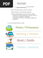 Números en Mapudungun | PDF