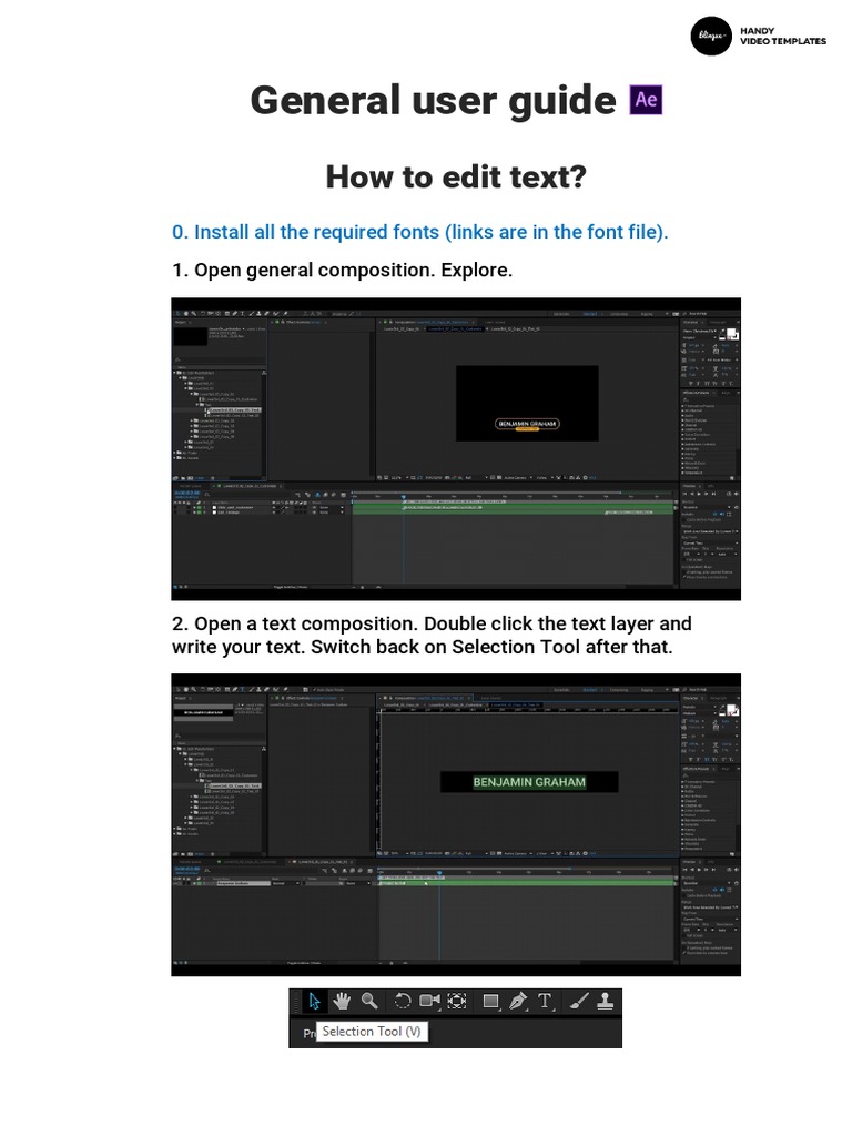 General After Effects User Guide Pdf Pdf