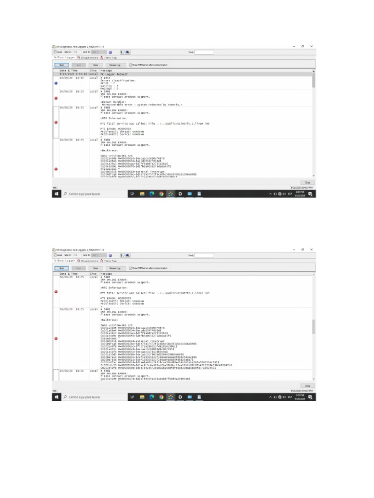 Error Logger | PDF | Computer Hardware | Electronics