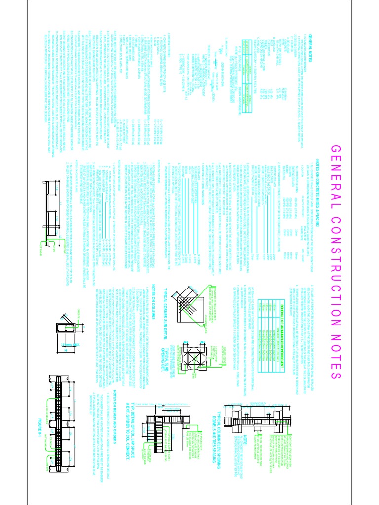 Genral Notes | PDF | Composite Material | Structural Engineering