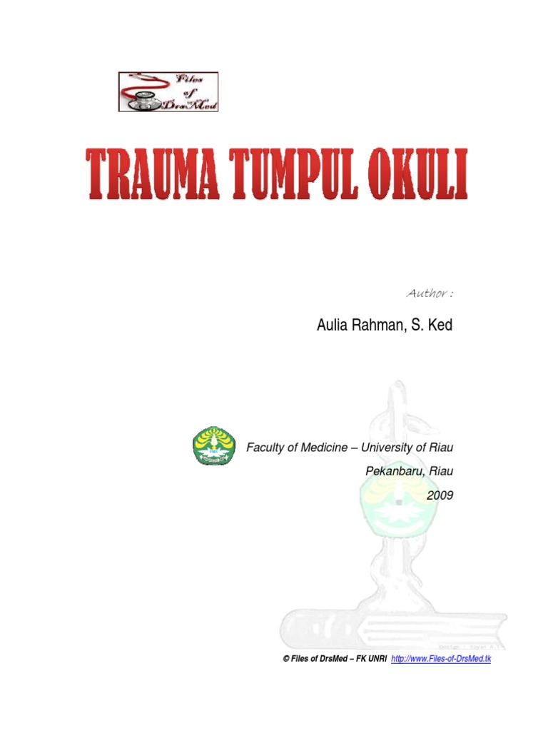 Trauma Tumpul Okuli Files of Drsmed | PDF