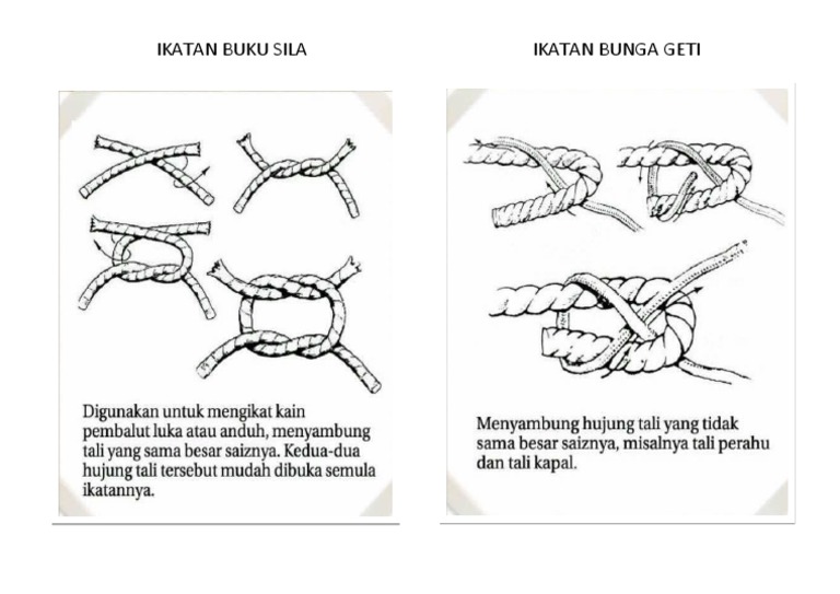 Ikatan Buku Sila Ikatan Bunga Geti | PDF